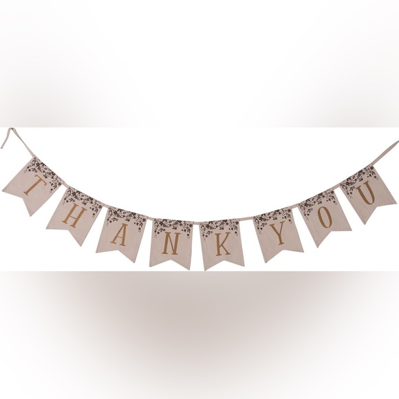 Primitives by Kathy | Party Supplies | Thank You Pennant Banner | Poshmark